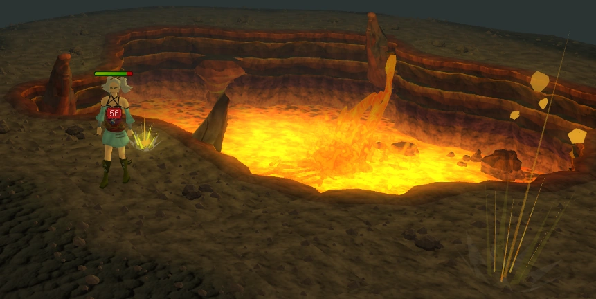 Lava splash | RuneScape Wiki | Fandom