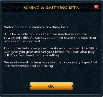 Mining and Smithing beta | RuneScape Wiki | Fandom