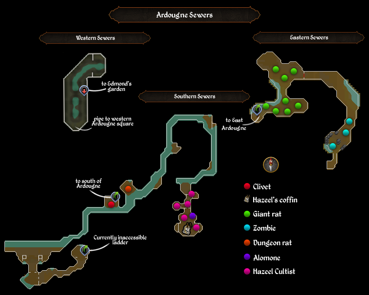 Map:Ardougne Sewers | RuneScape Wiki | Fandom Map:Ardougne Sewers | RuneScape Wiki | Fandom
