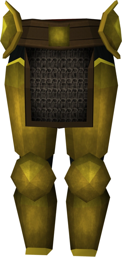 Rune platelegs (Gilded) | RuneScape Wiki | Fandom