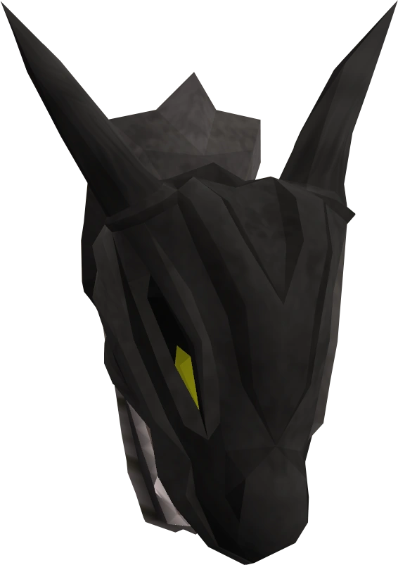 Dragon head (black) | RuneScape Wiki | Fandom