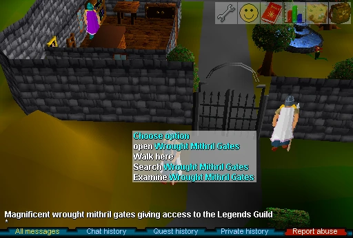 Wrought Mithril Gates | RuneScape Classic Wiki | Fandom