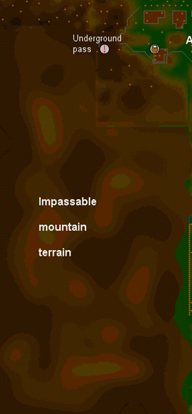 Impassable Mountain Terrain | RuneScape Classic Wiki | Fandom