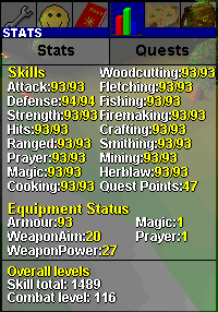 Manual:Stats (2002) | RuneScape Classic Wiki | Fandom