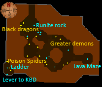 Lava Maze dungeon | RuneScape Classic Wiki | Fandom