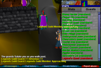 Legends Guild Guard | RuneScape Classic Wiki | Fandom