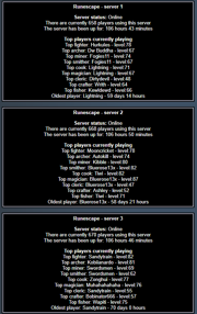 HiScores | RuneScape Classic Wiki | Fandom