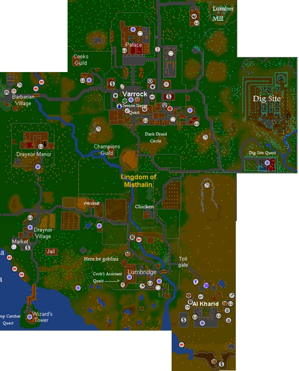 Misthalin | RuneScape Classic Wiki | Fandom