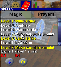 Manual:Magic spells (2003 Rev 2) | RuneScape Classic Wiki | Fandom