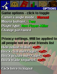 Manual:Options menu (2001) | RuneScape Classic Wiki | Fandom