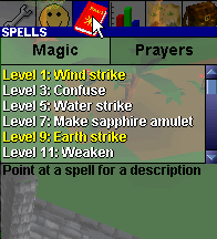 Manual:Magic spells (2003 Rev 1) | RuneScape Classic Wiki | Fandom