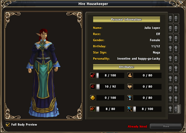 Housekeeper Guide - Runes of Magic Wiki