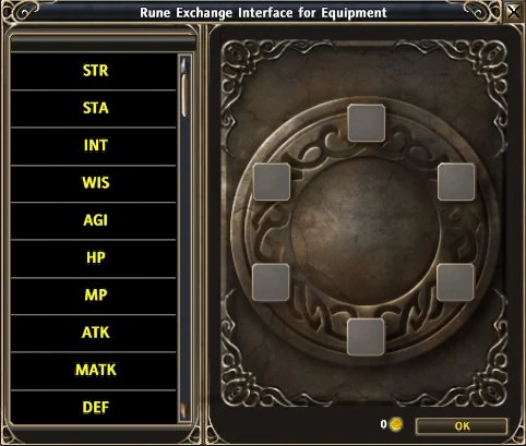 Ancient Rune Exchange - Runes of Magic Wiki