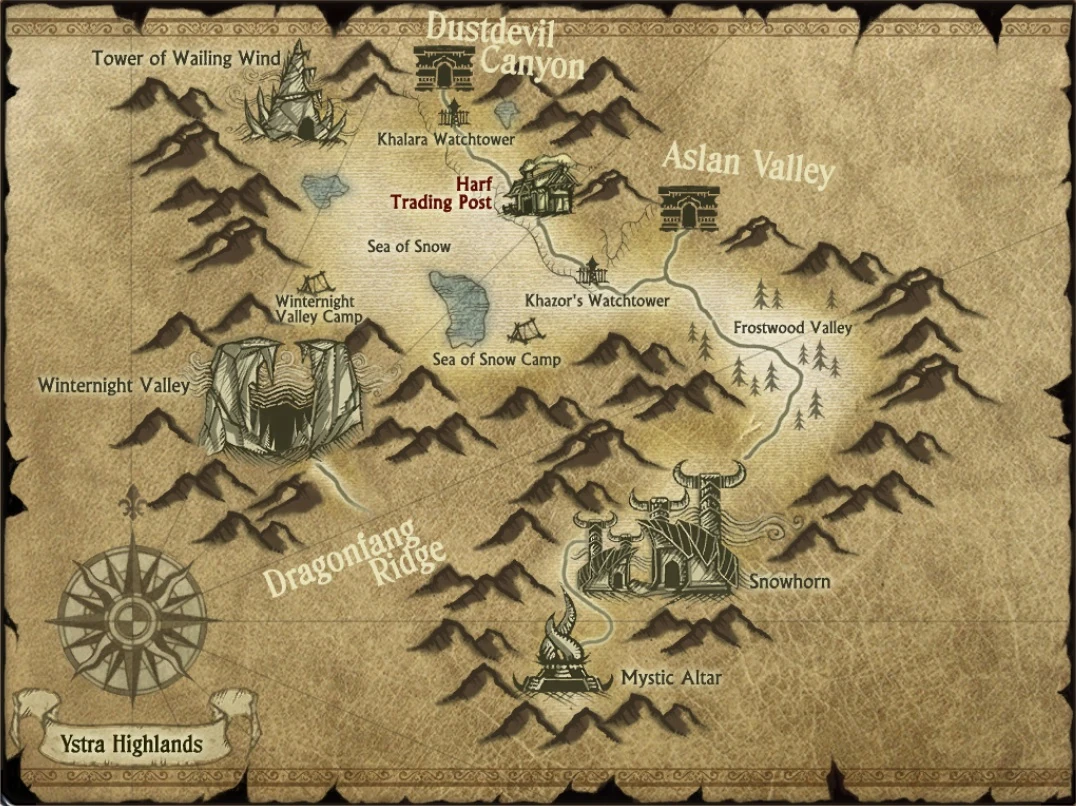 Ystra Highlands - Runes of Magic Wiki