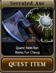 Serrated Axe | Runespell Wiki | Fandom