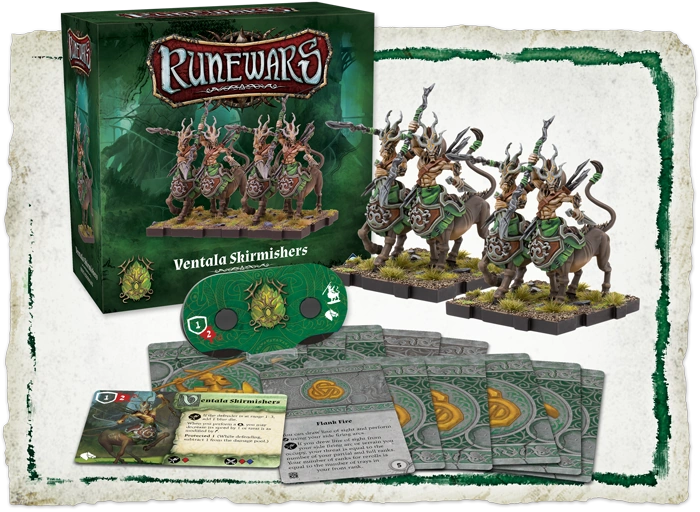Ventala Skirmishers Unit Expansion | Runewars Wiki | Fandom
