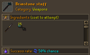 Brimstone Staff | Runex - RSPS Wiki | Fandom