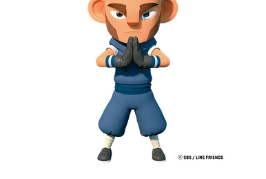 running man animation spin