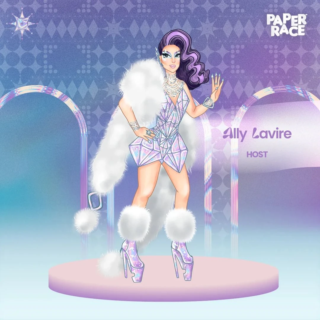 Ally Lavire | Wikia RuPaul's Paper Race | Fandom