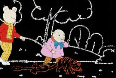 how to draw rupert bear