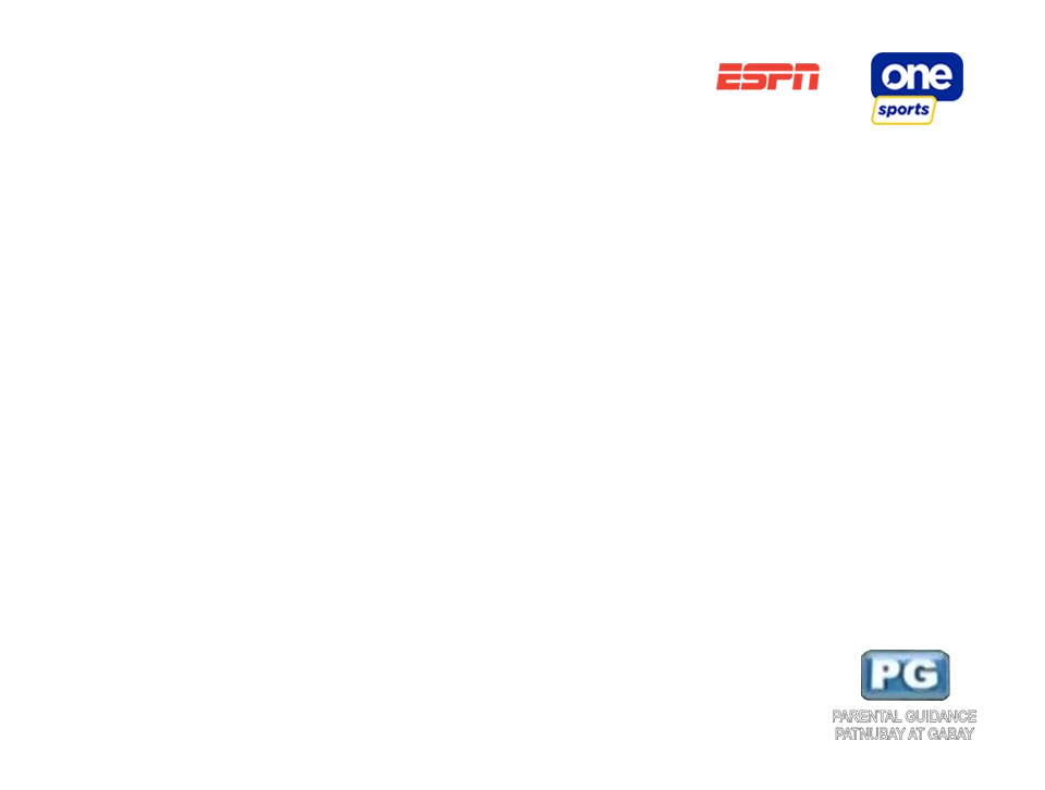 One Sports (TV channel) Variant On Screen Bugs (ESPN on One Sports ...