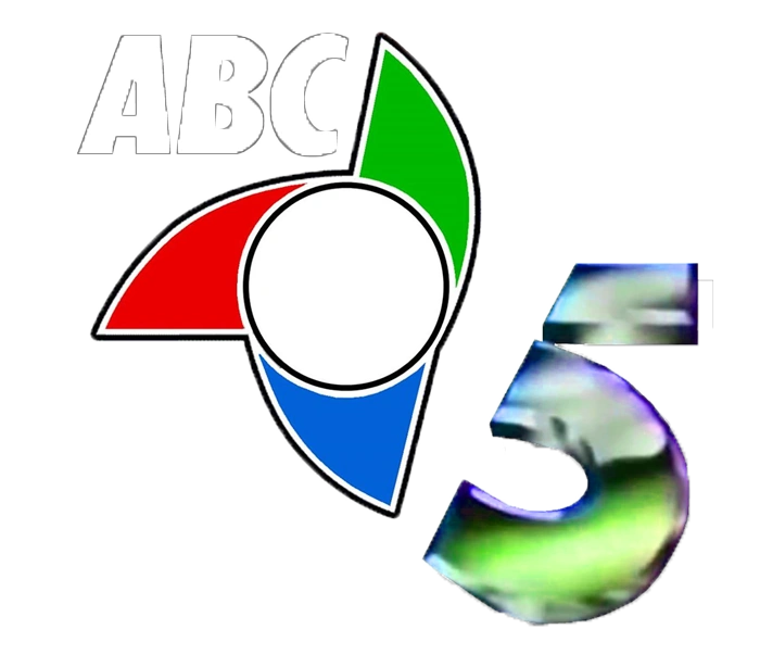 5 (TV5) Standard Logos (February-April 1994) | Russel Wiki | Fandom