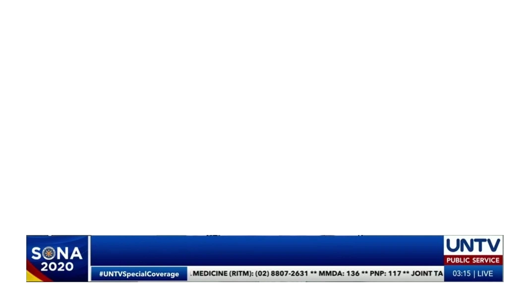 2020 State of the Nation Address (UNTV) | Russel Wiki | Fandom