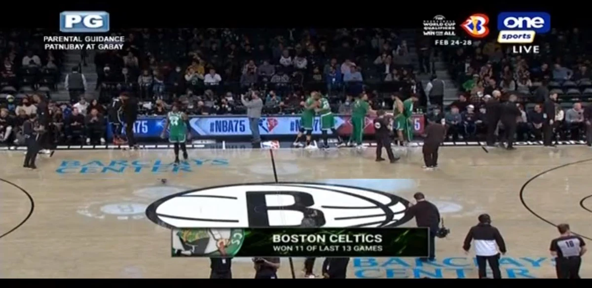 One Sports (TV channel) Variant On Screen Bugs (FIBA Basketball World ...