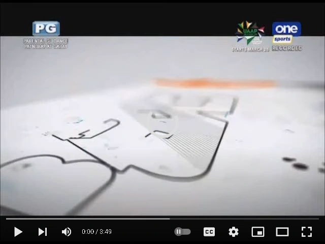 One Sports (TV channel) Variant On Screen Bugs (UAAP Season 84 Fully ...