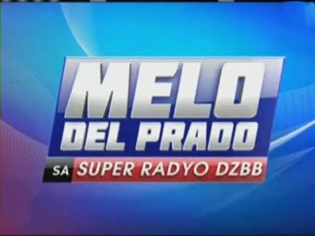 Melo del Prado sa Super Radyo DZBB (Dobol B sa News TV/Dobol B TV) | Russel Wiki | Fandom