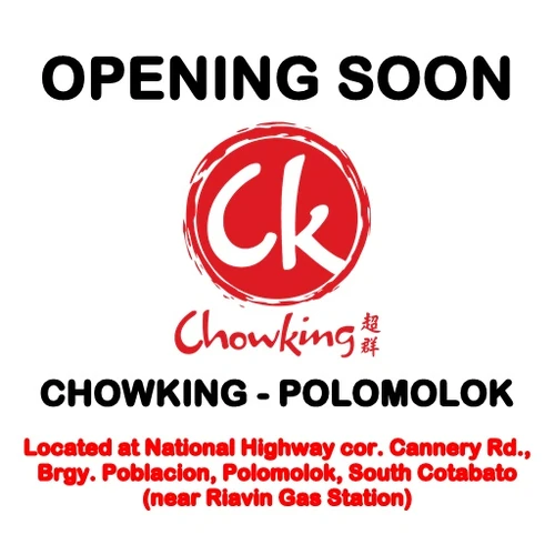 Chowking will soon to rise in Polomolok, South Cotabato | Russel Wiki ...