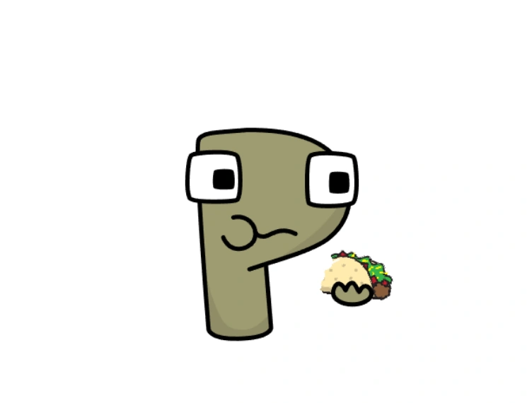 Er eats a taco | Russian Alphabet Lore Reloaded Wiki | Fandom