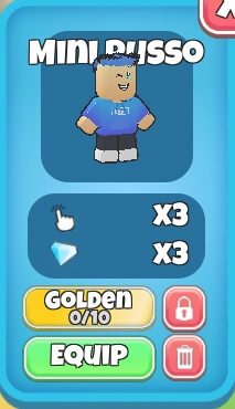 Mini Russo | Russo Plays BlueDevGroup Tapping Gods Wiki | Fandom