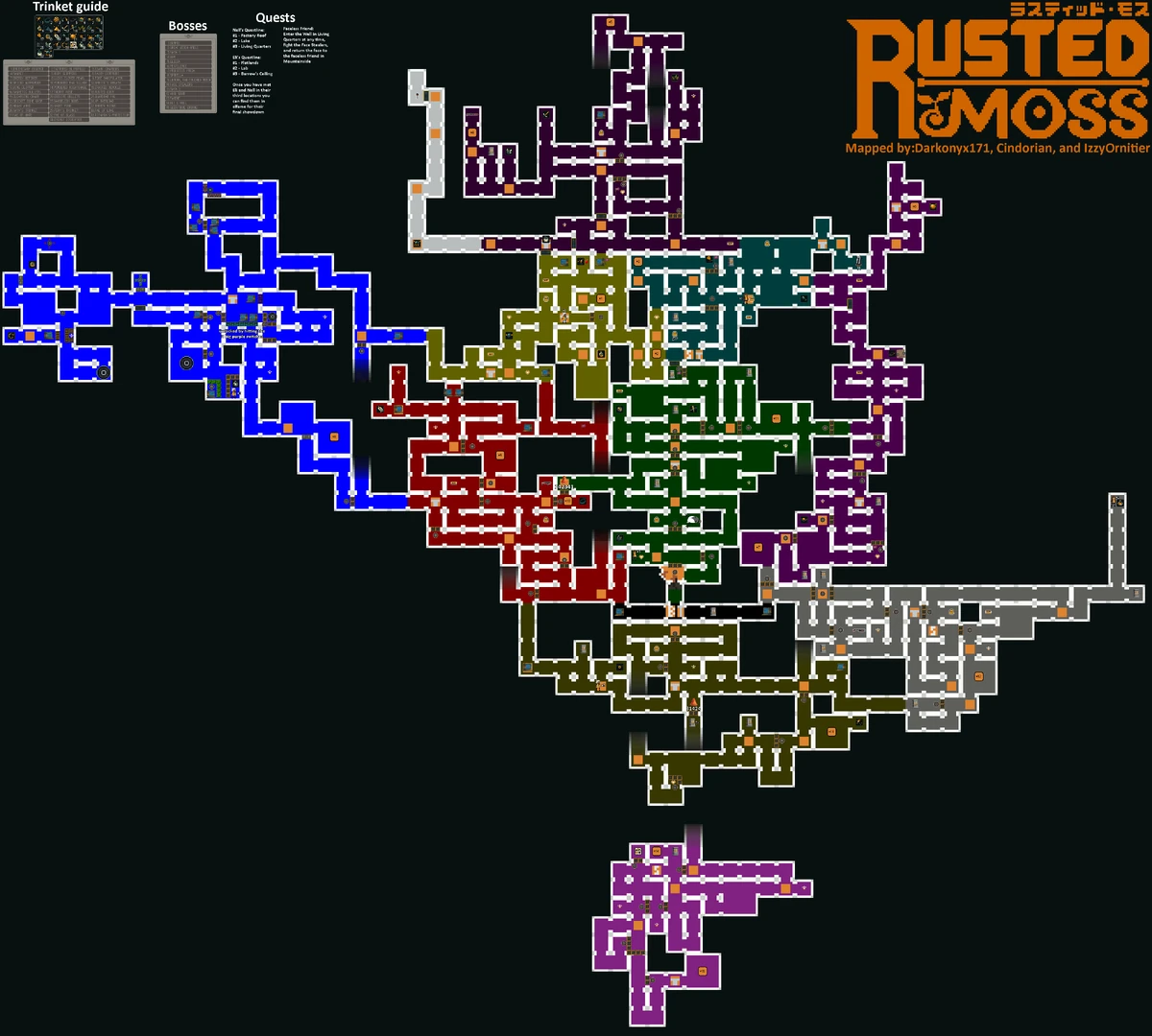 Rusted Moss Map | Rusted Moss Wiki | Fandom