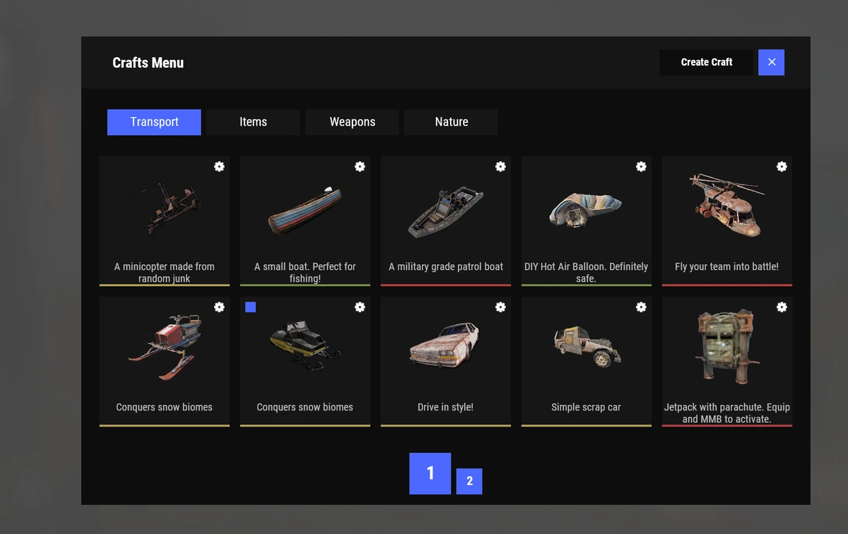 Crafting | Rusty & Chill Wiki | Fandom