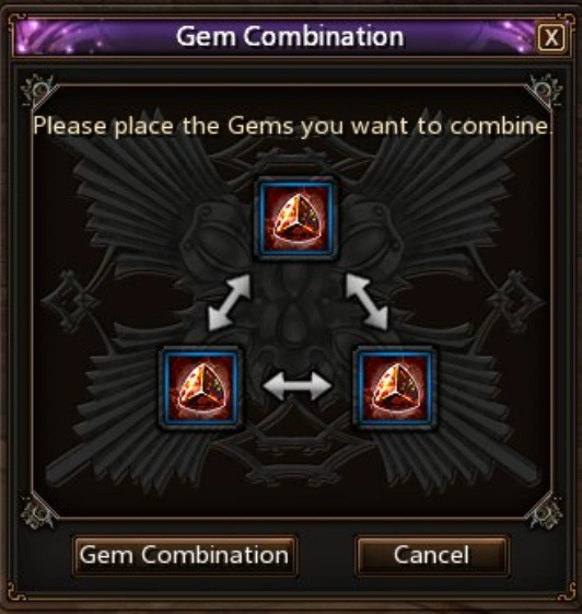 Gems Combination | Rusty Hearts Revolution Wiki | Fandom