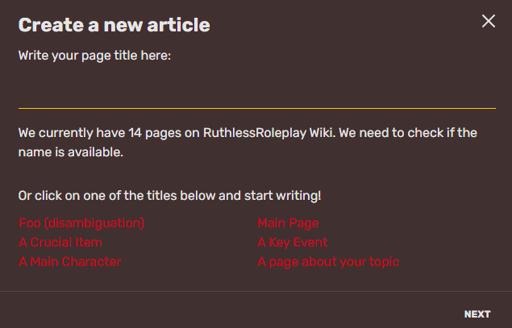 How to Create a Character Page | RuthlessRoleplay Wiki | Fandom