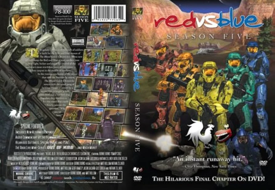 Season 5 DVD | Red vs. Blue Wiki | Fandom