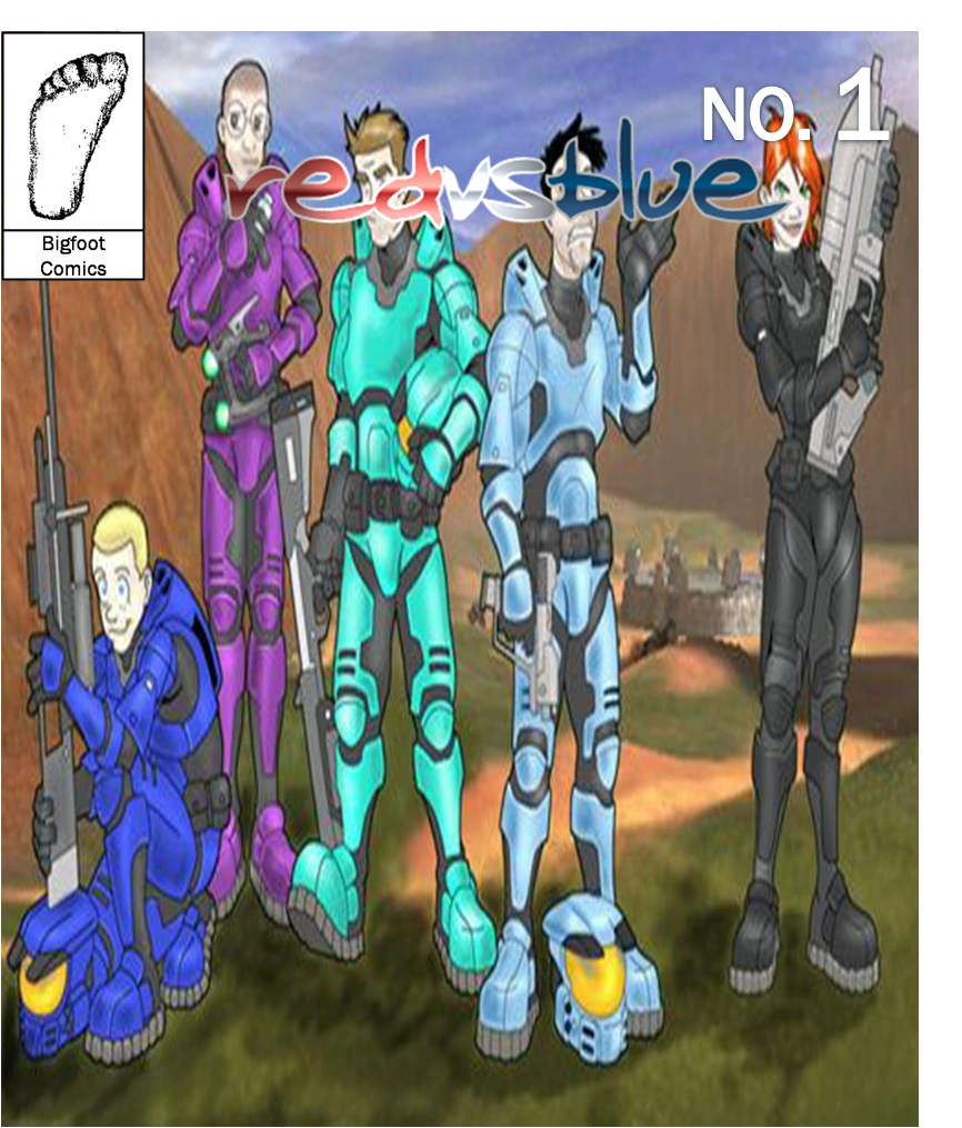 Red vs Blue Comics Vol 1 1 | Red vs. Blue Fanon Wiki | Fandom