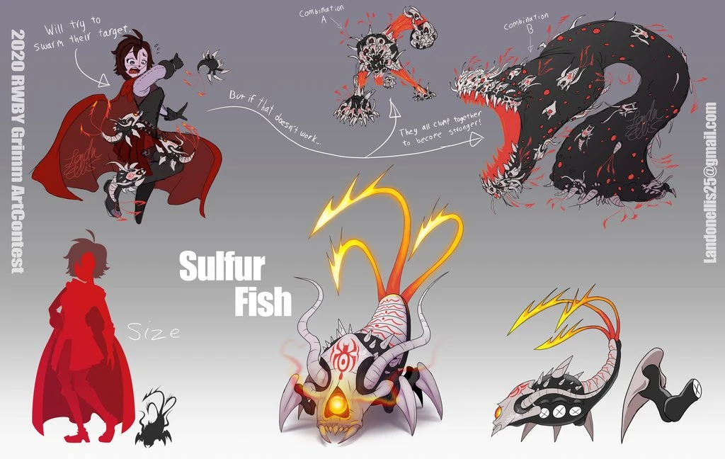 Sulfur Fish/Image Gallery | RWBY Wiki | Fandom