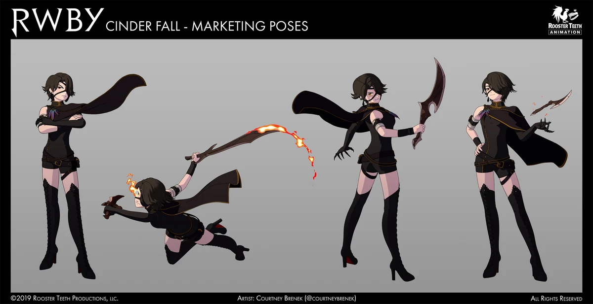 Cinder Fall/Image Gallery/Promotional Material | RWBY Wiki | Fandom