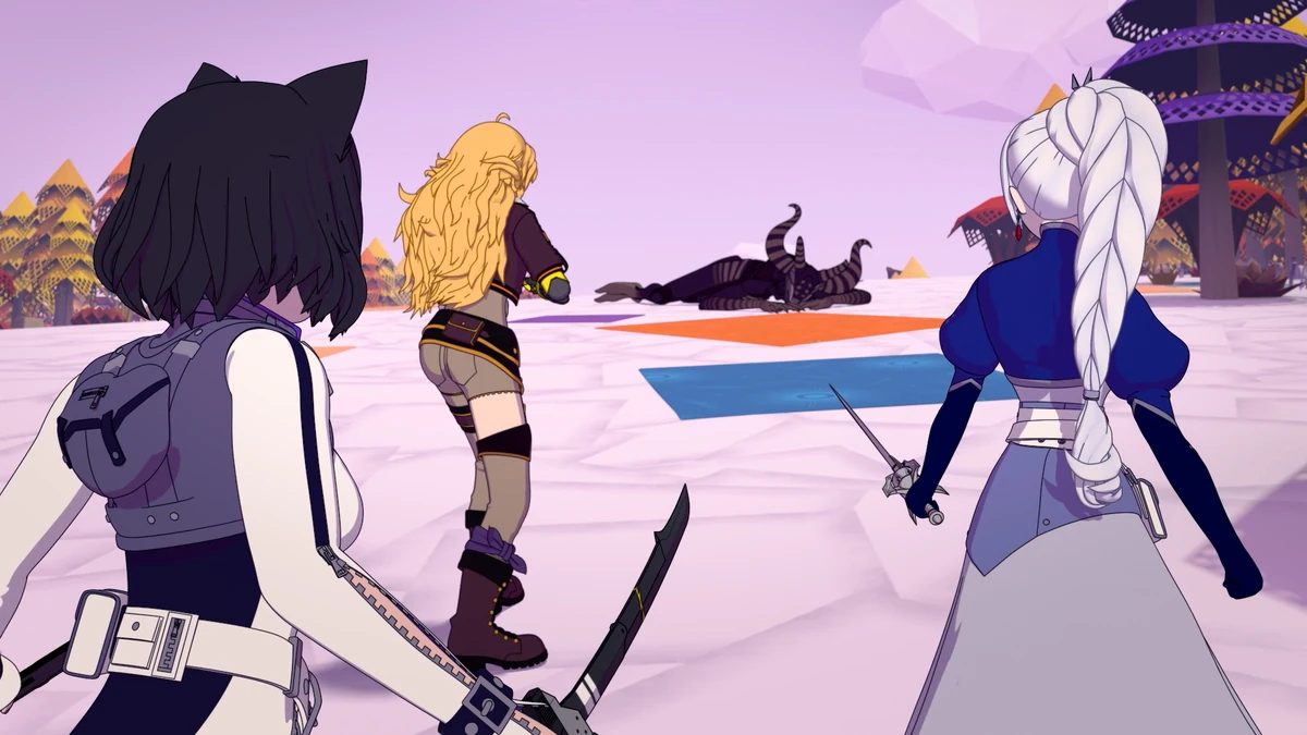 Team RWBY and Jaune vs. Jabberwalker Clones | RWBY Wiki | Fandom