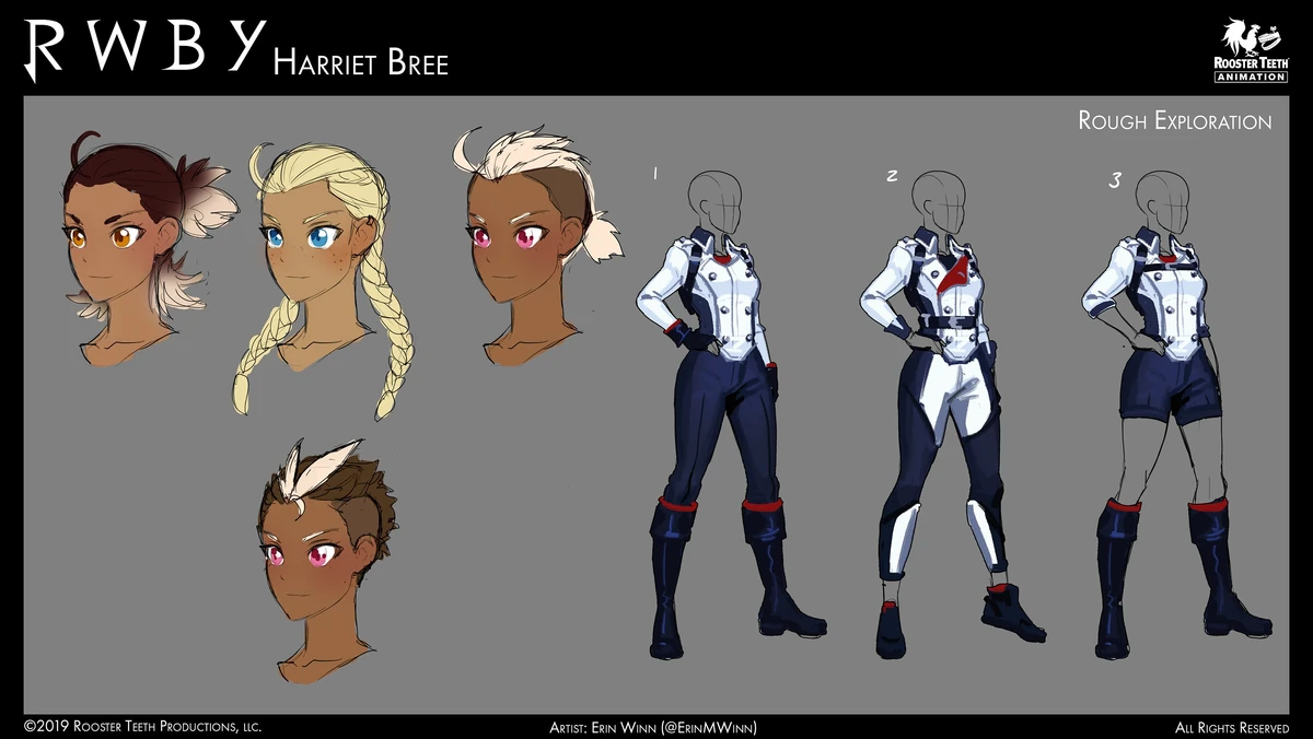 Harriet Bree/Image Gallery | RWBY Wiki | Fandom