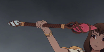 Amber's Staff | RWBY Wiki | Fandom