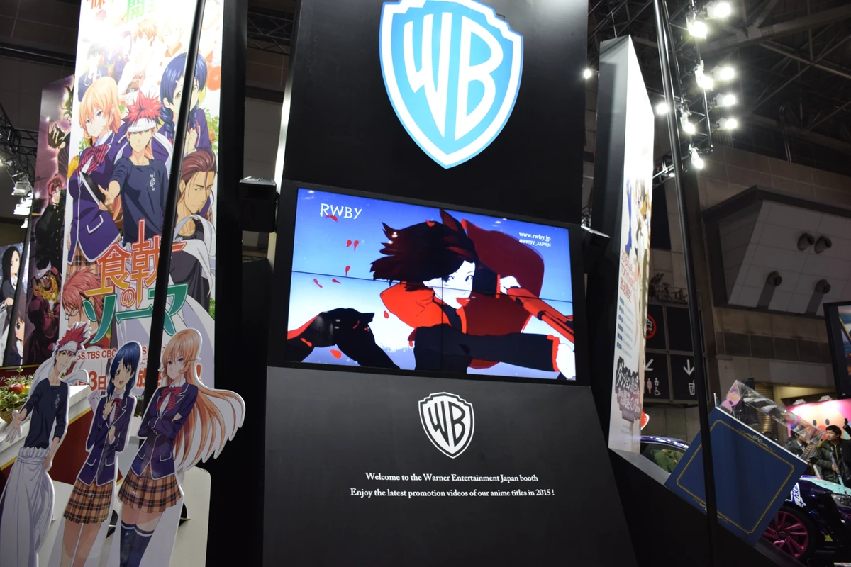 User blog:Jkphantom9/RWBY at the WB Japan Booth at AnimeJapan 2015 in ...