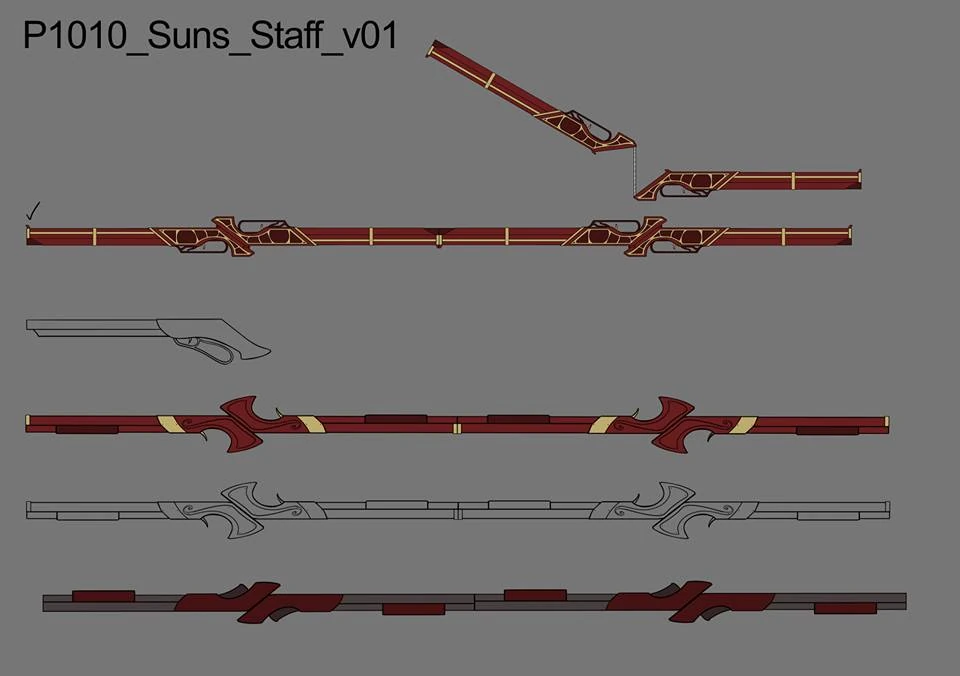 Rwby Sun Wukong Weapon
