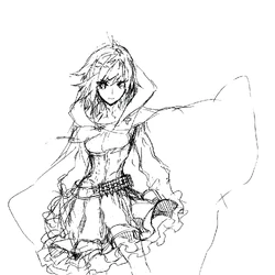 ruby rose coloring pages