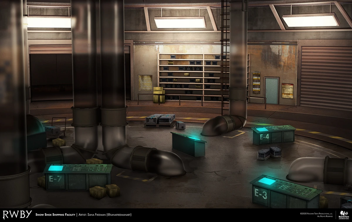 Snow Shoe Shipping Facility/Image Gallery | RWBY Wiki | Fandom