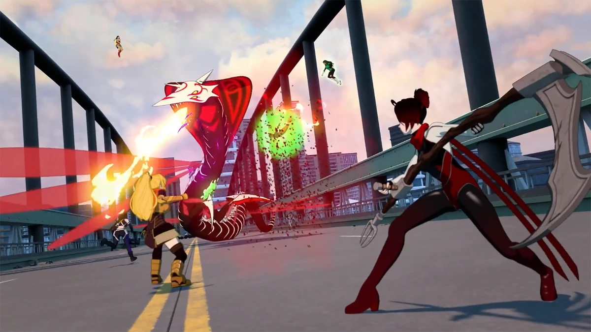 Team RWBY and Justice League vs. Nidhogg | RWBY Wiki | Fandom