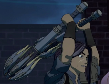 Rhodes' Weapons | RWBY Wiki | Fandom